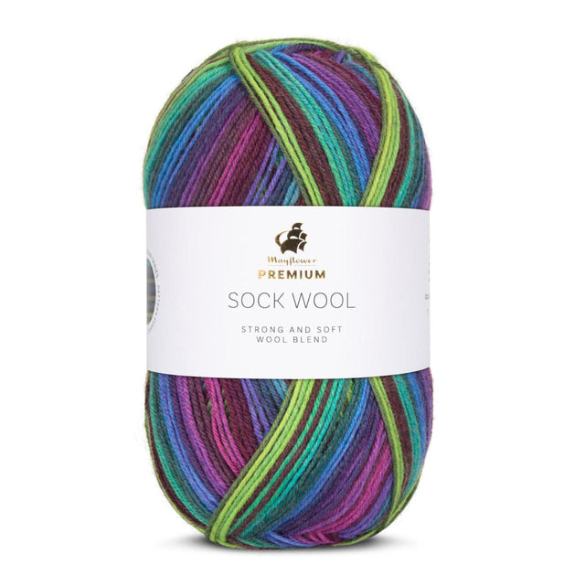 Køb PREMIUM Sock Wool Ocean hos Mayflower | Hurtig levering